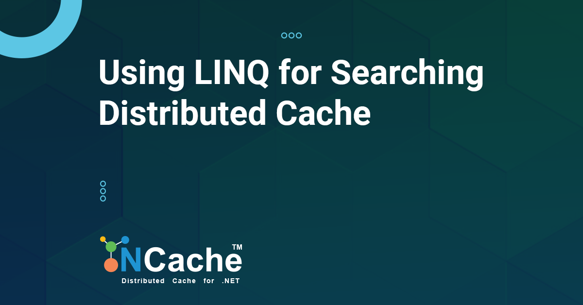 LINQ con NCache para buscar