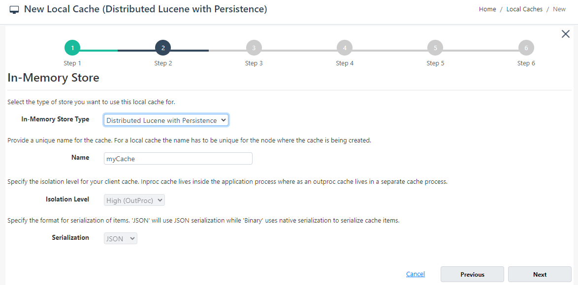 Create a New Local Lucene Cache | NCache Docs Create a New Local Lucene Cache | NCache Docs